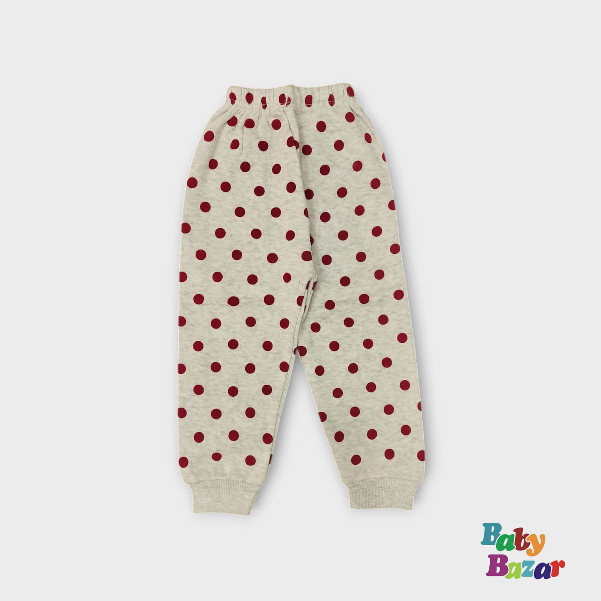 Baby Girl Red Fleece Winter Dress & Polka Dot Pajama Set Baby bazar.pk – Baby Bazar