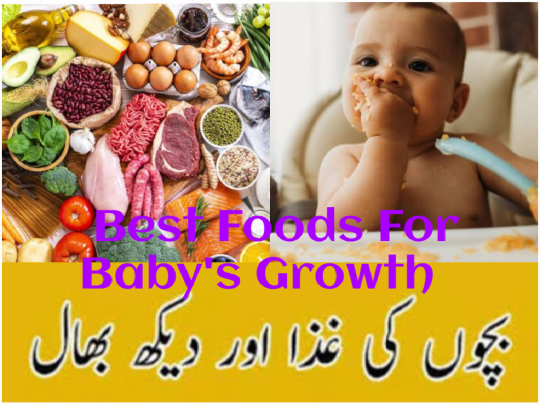 What are the Best Foods for Baby’s Growth - Babybazar.pk – Baby Bazar