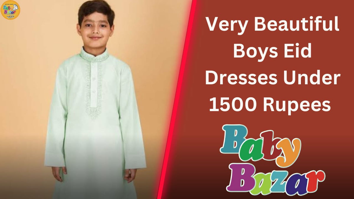 Best Boys Eid Dress Design Under 1500 Rupees in Pakistan – Baby Bazar