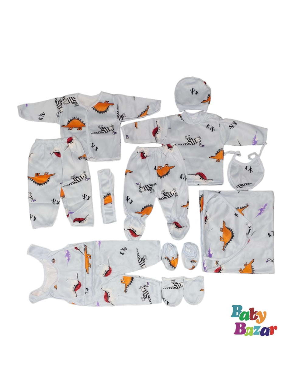 11pc Set For Newborn Baba Fleece Stuff – Baby Bazar