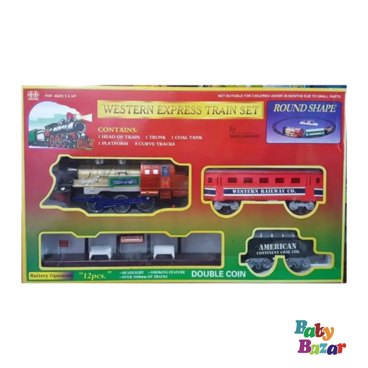 Classical Train Set For Kids – Baby Bazar