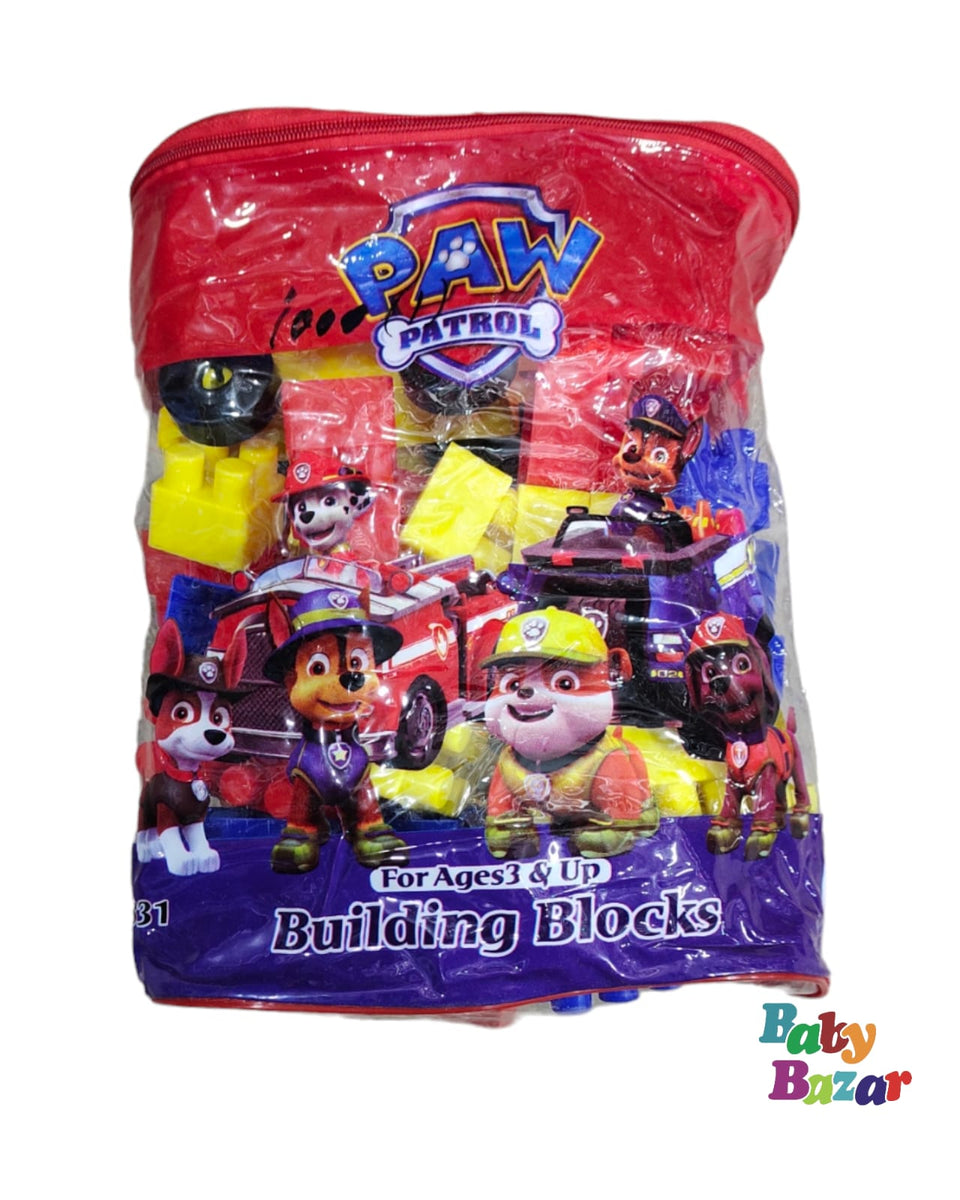 60Pcs PAW Patrol Building Blocks – Baby Bazar