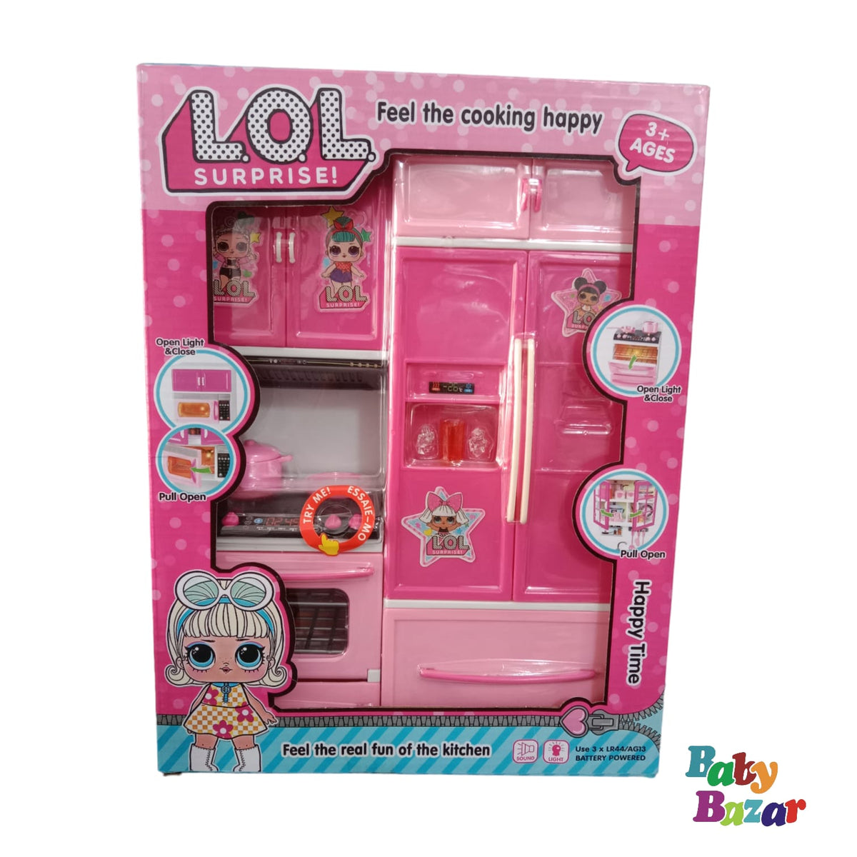 New Classic Kitchen Set For Baby Girl - Multi – Baby Bazar