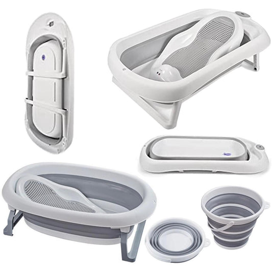 Foldable Newborn to Toddler Baby Bath Set Smart Temperature Control ...