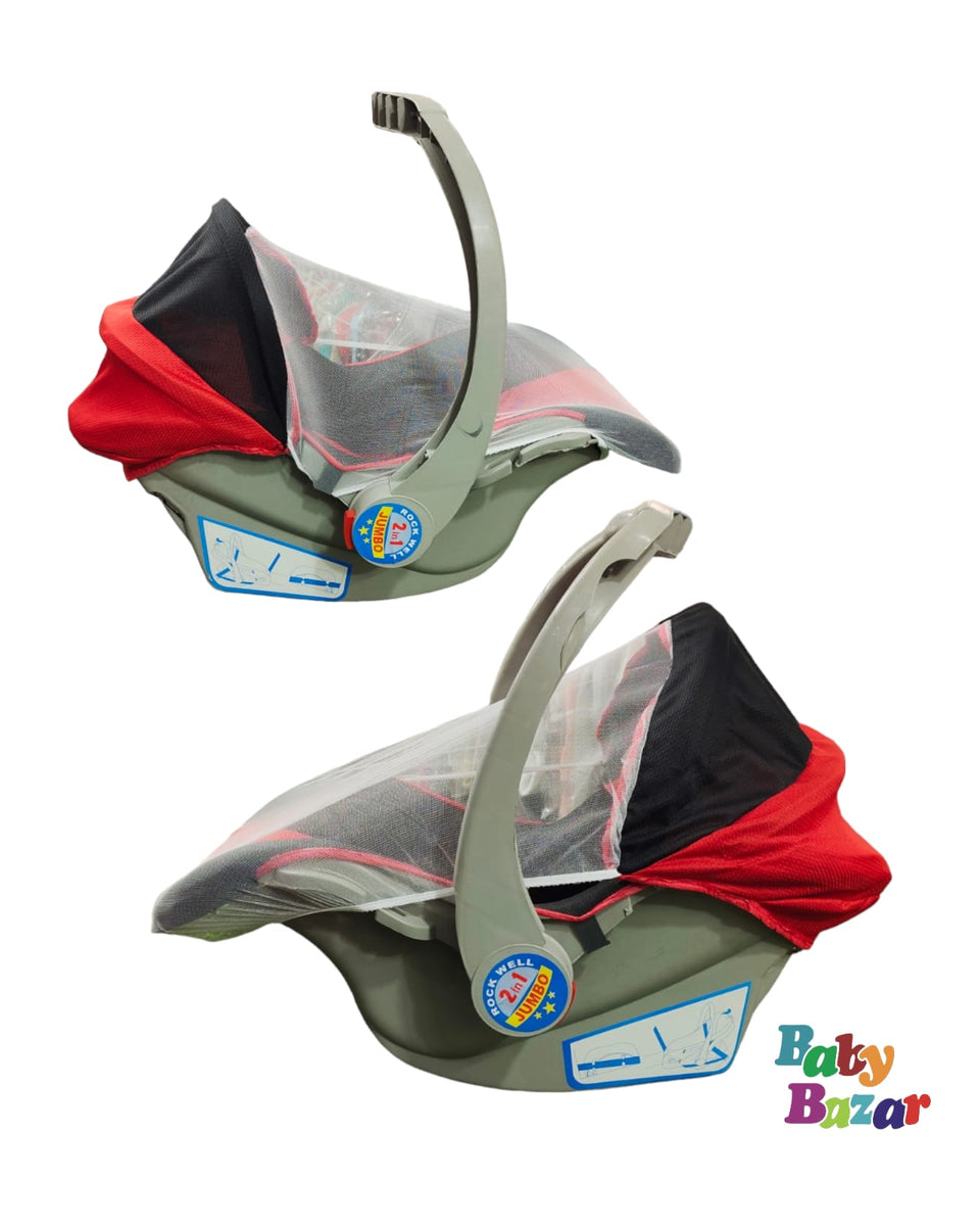 Baby 2 In 1 Jumbo Carry Cot & Car Seat – Baby Bazar