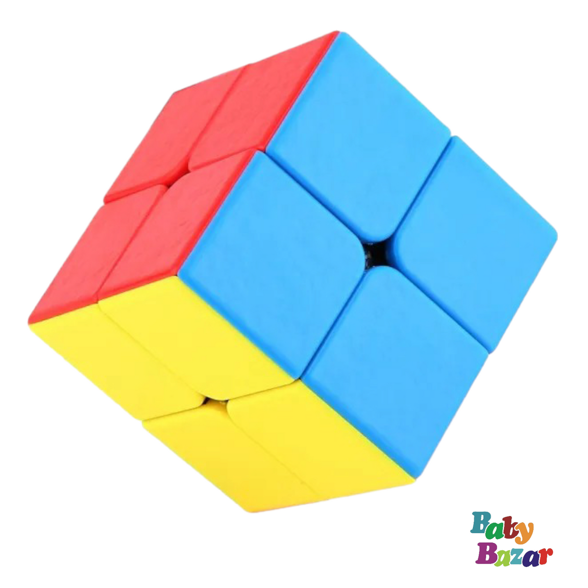 Rubik Cube 2x2 Stickerless Rubik's Cube – Baby Bazar
