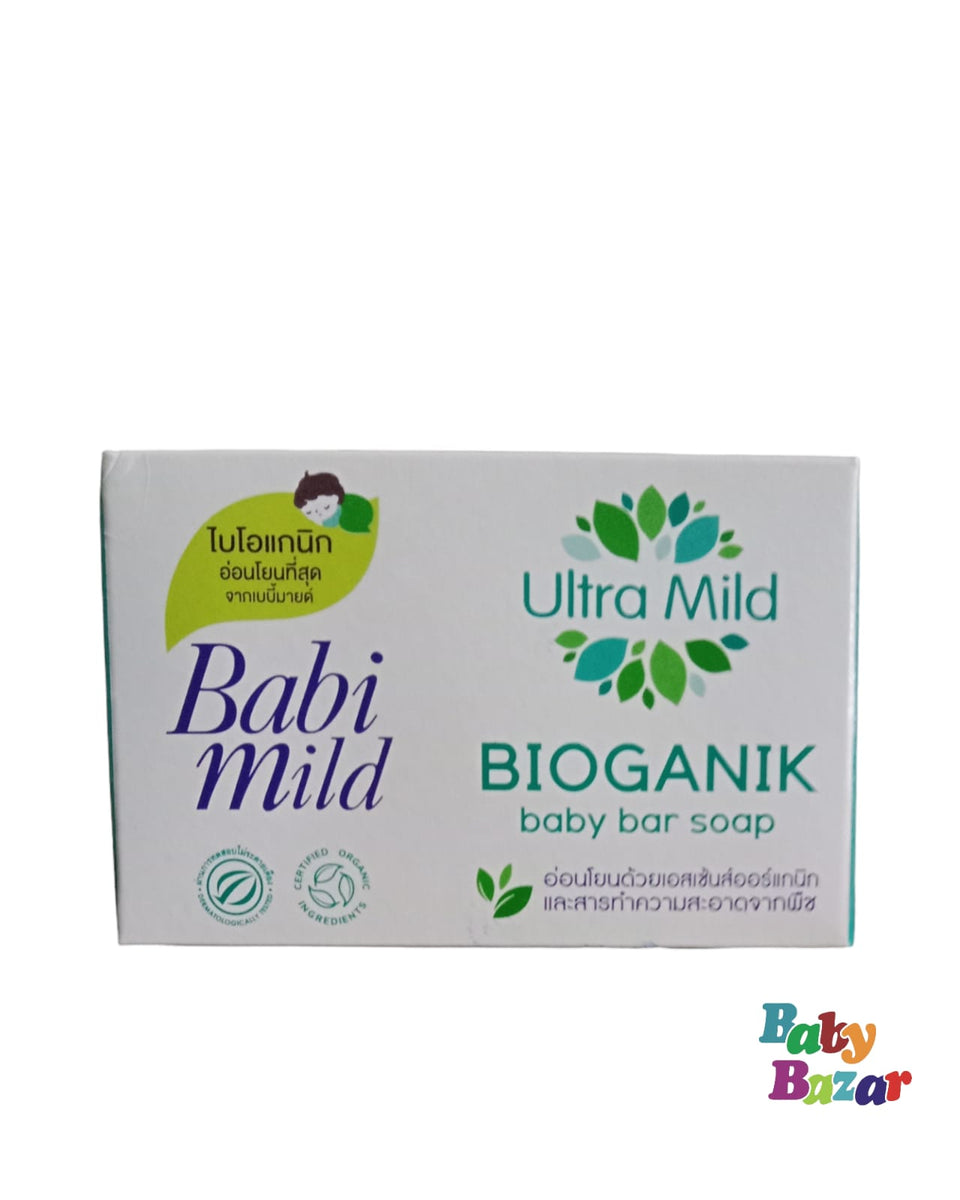 BABI MILD BABY SOAP Ultra Mild 75GM (M) – Baby Bazar