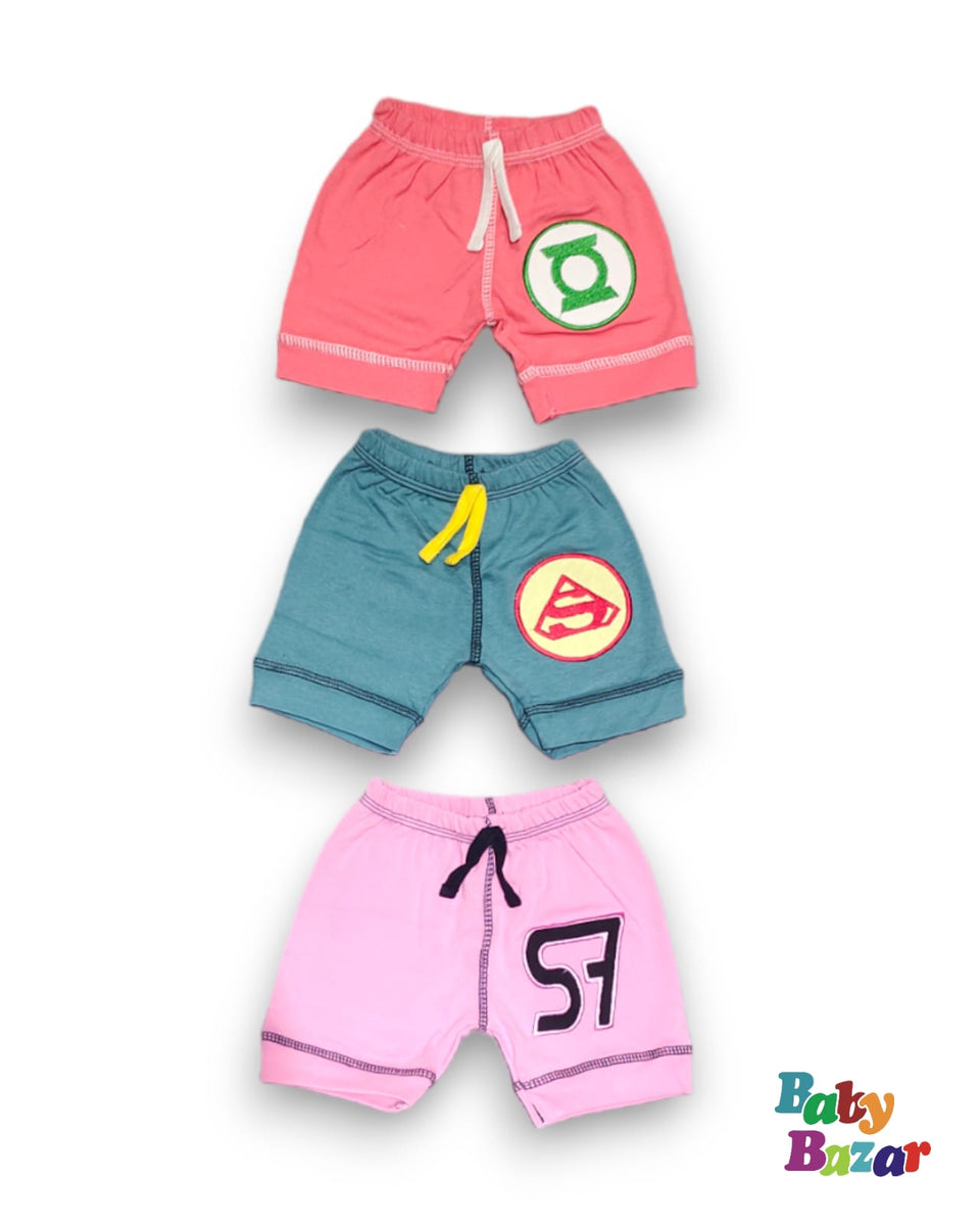 Baby Curter Shorts Set In Different Colors And Designs – Baby Bazar