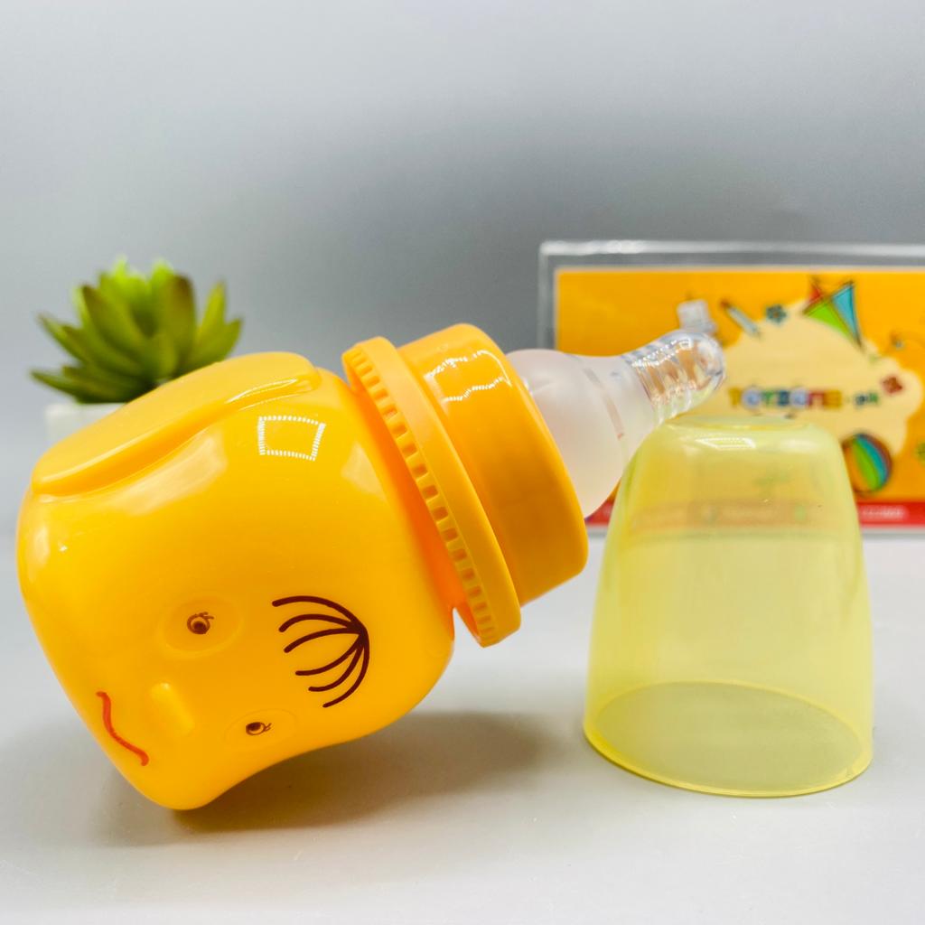 Baby Feeder Of Minitree Brand In Yellow Color – Baby Bazar