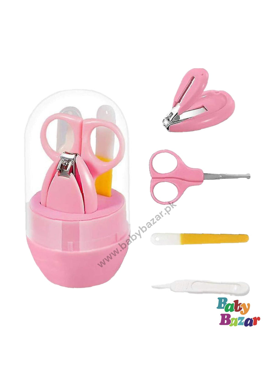 Baby Nail Kit,4-in-1 Baby Grooming Kit, with Baby Nail Clippers, Sciss ...