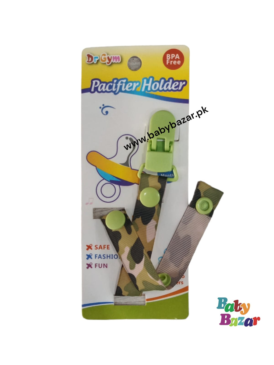 Baby Pacifier Chain In Military Design – Baby Bazar