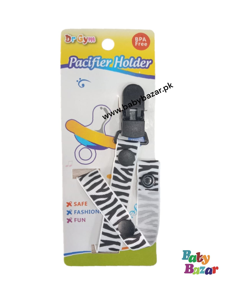 Baby Pacifier Chain In White Color – Baby Bazar