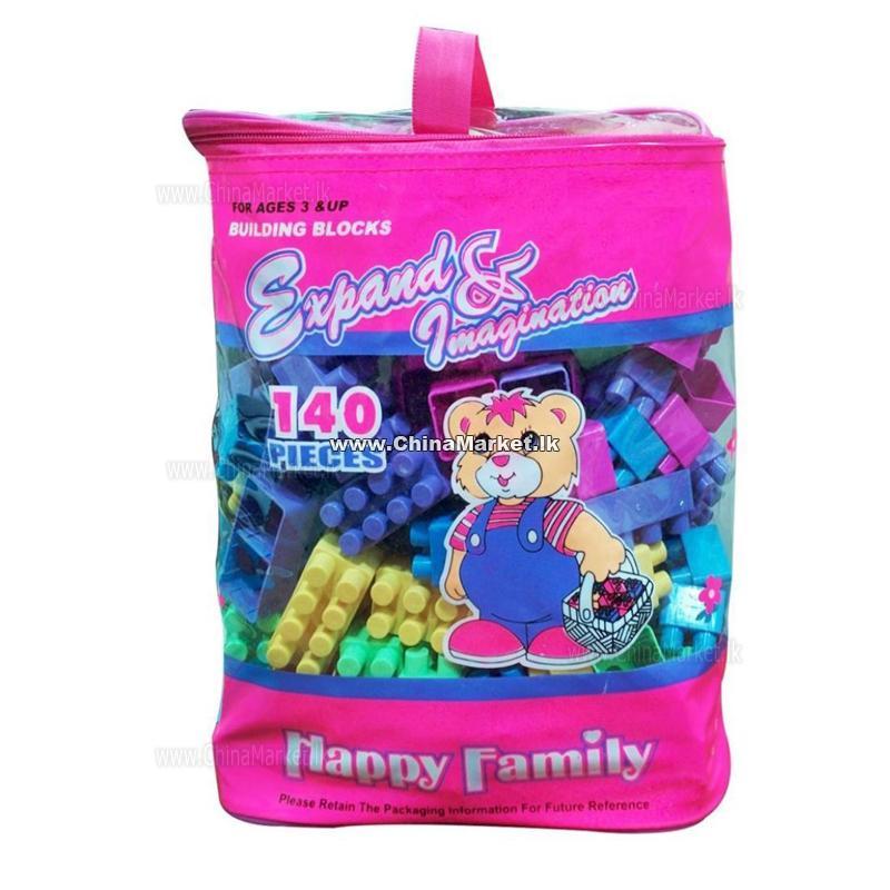 Building Blocks 140Pc For Help Your Child Learning Abilities & Thinkin ...