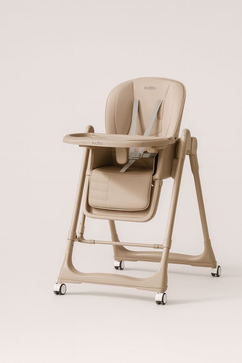 Kidilo 8166 Convertible Baby High Chair & Rocking Seat – Khaki Baby ...