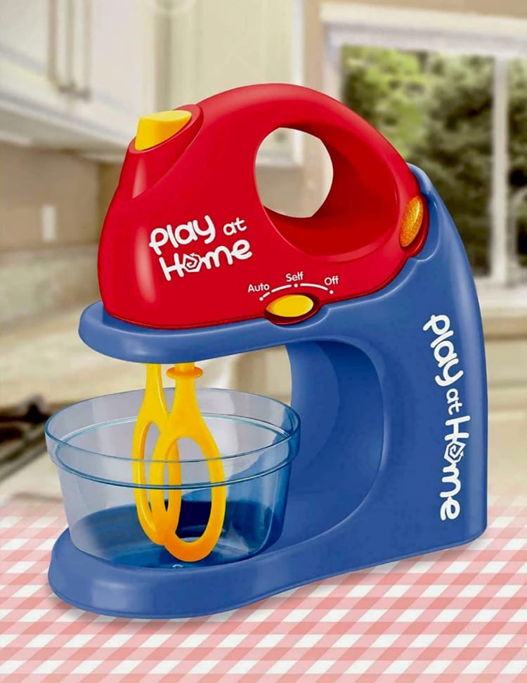 Children pretend play kitchen blender toy set battery operated plastic ...