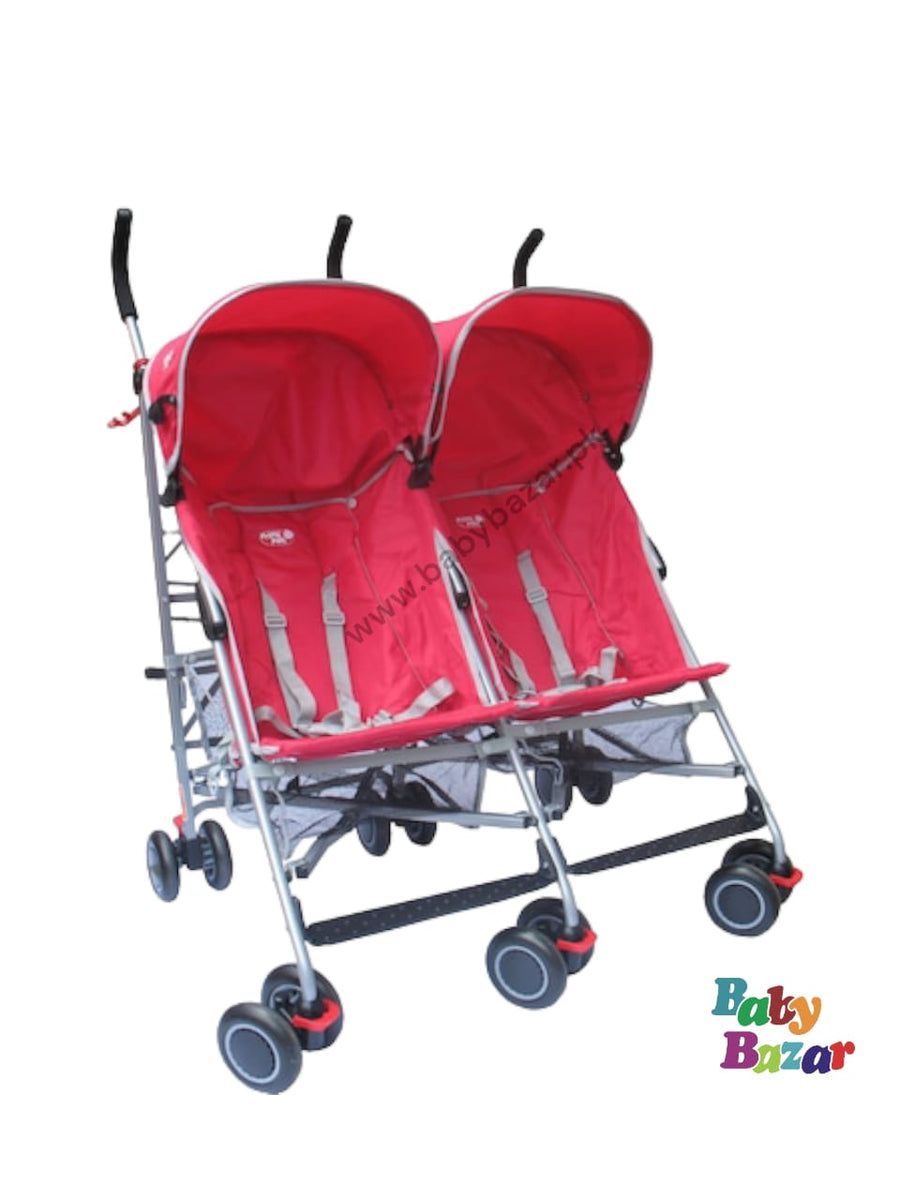 Double Stroller/Pram For Twins Baby – Baby Bazar