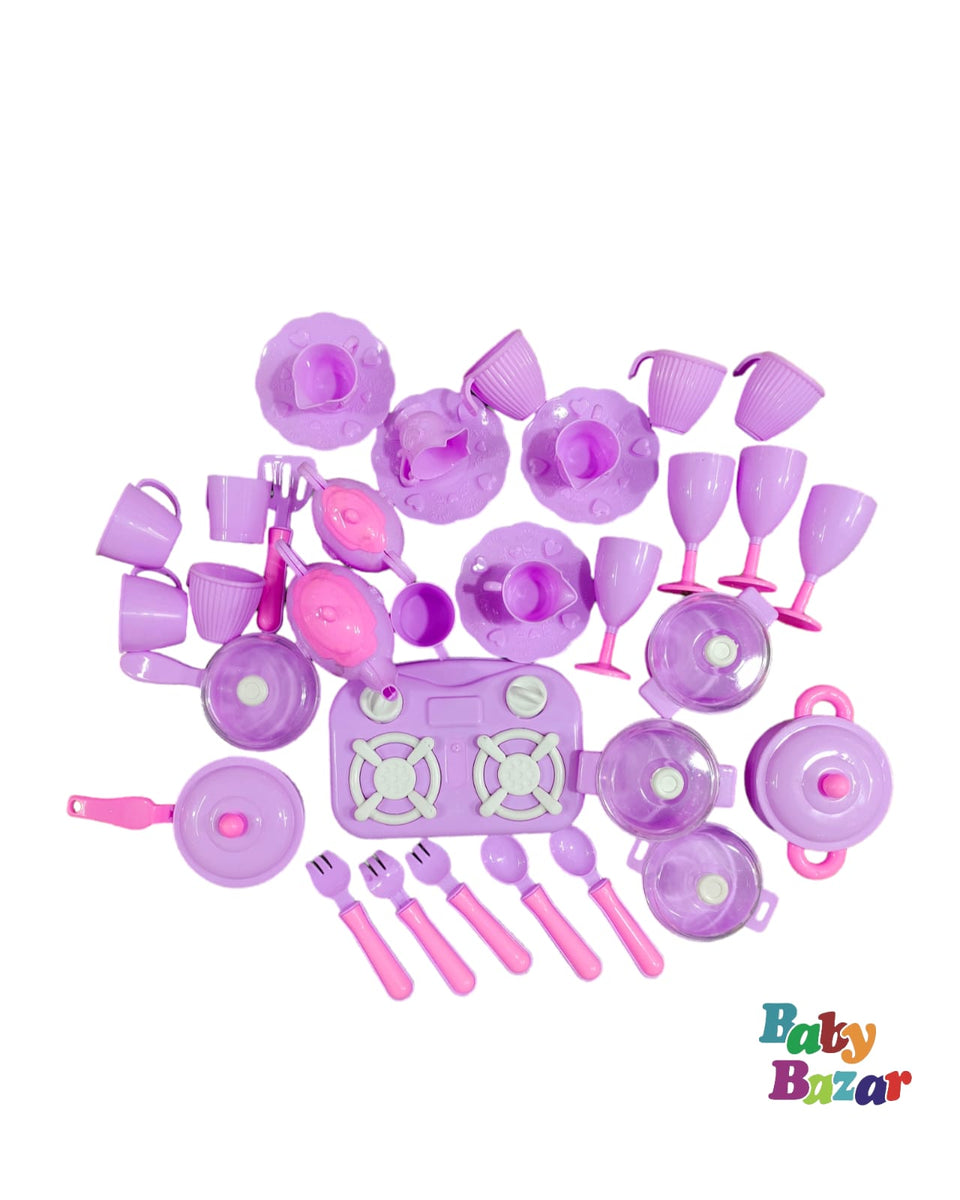 Dream Kitchen Set - Crockery Set For Kids – Baby Bazar