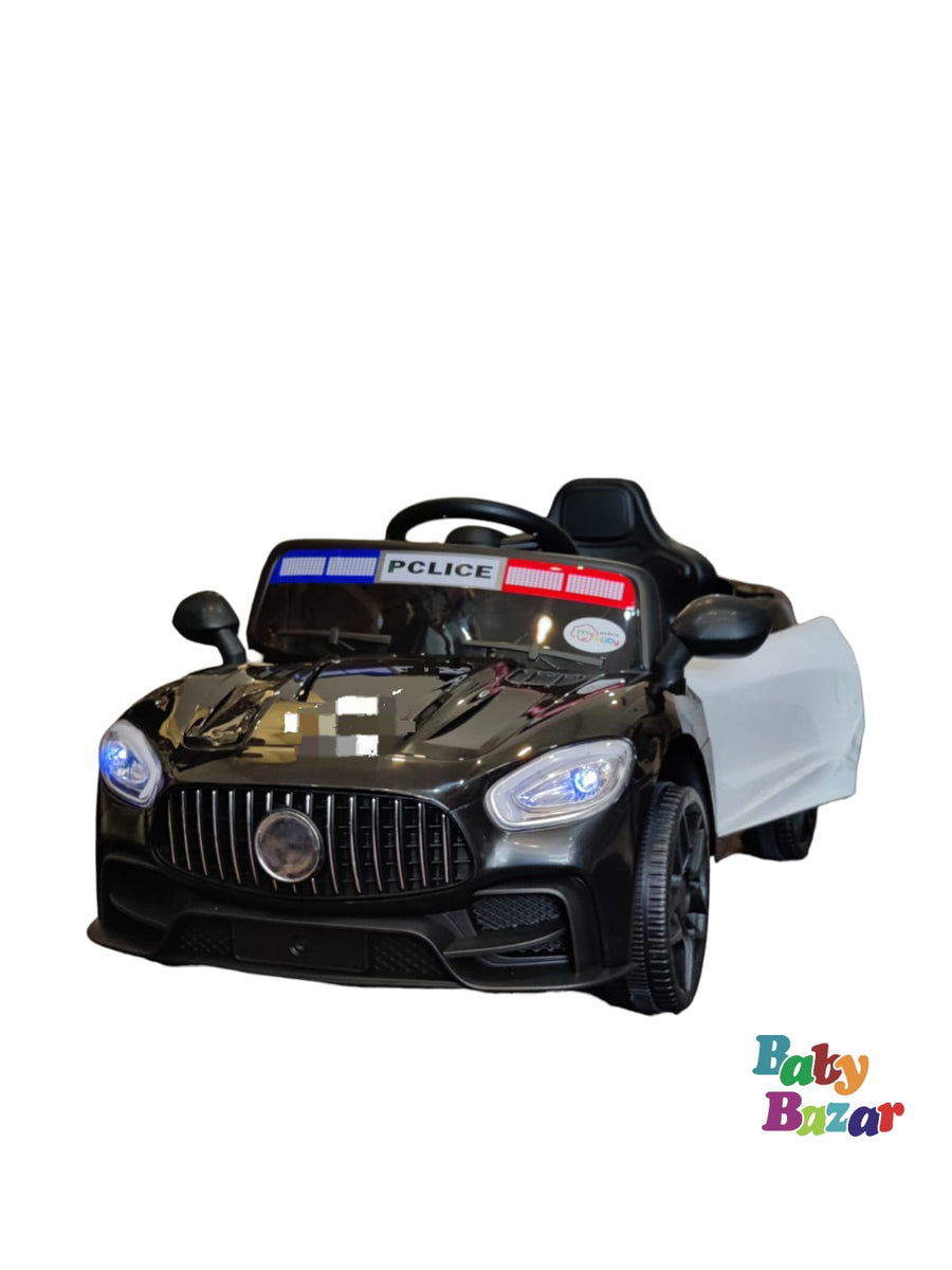 Electric Police car Children Ride on Battery Powered Vehicle Baby Bazar.pk