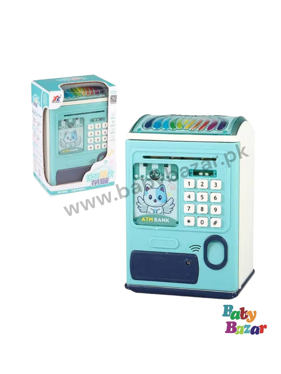 Electronic Piggy Bank For Kids - Creative Money Box ATM Machine For Ki ...