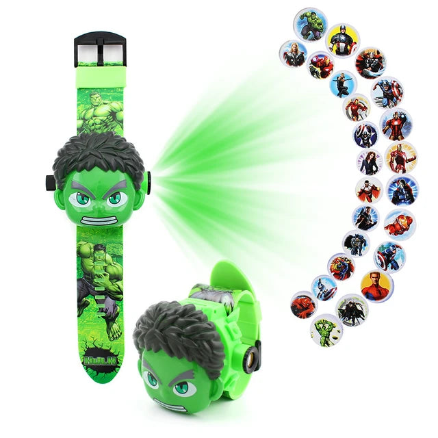 New Baby Boy Multi-Functional Watch In Green Color Displays 24 Super H ...