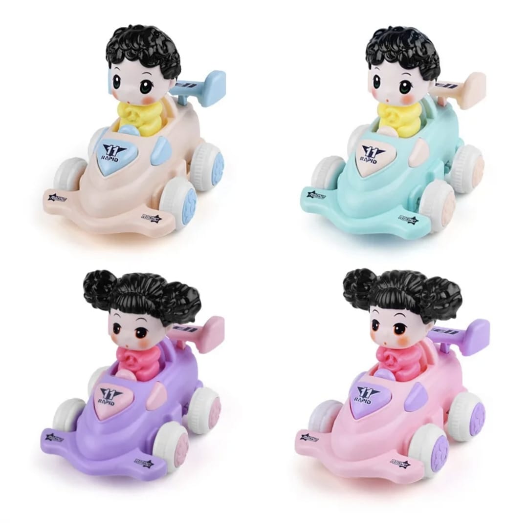 Inertia Car Toy, Inertia Kart Model Toddler Push Pull Toys – Baby Bazar