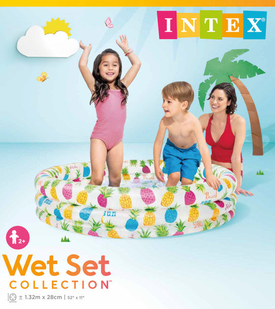 Intex Wet Set Inflatable Kids Pool – Pineapple Print baby - bazar ...