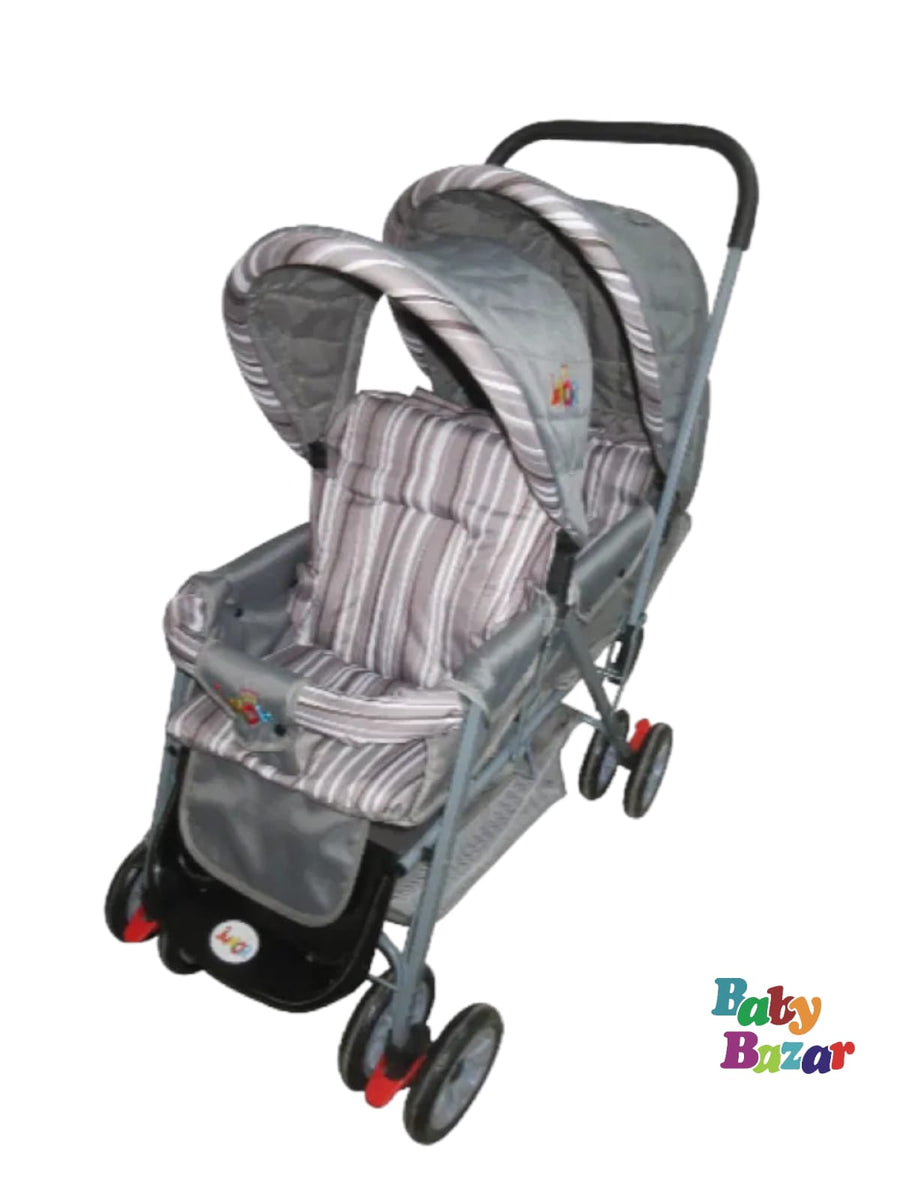 Junior Twin Baby Stroller imported china – Baby Bazar