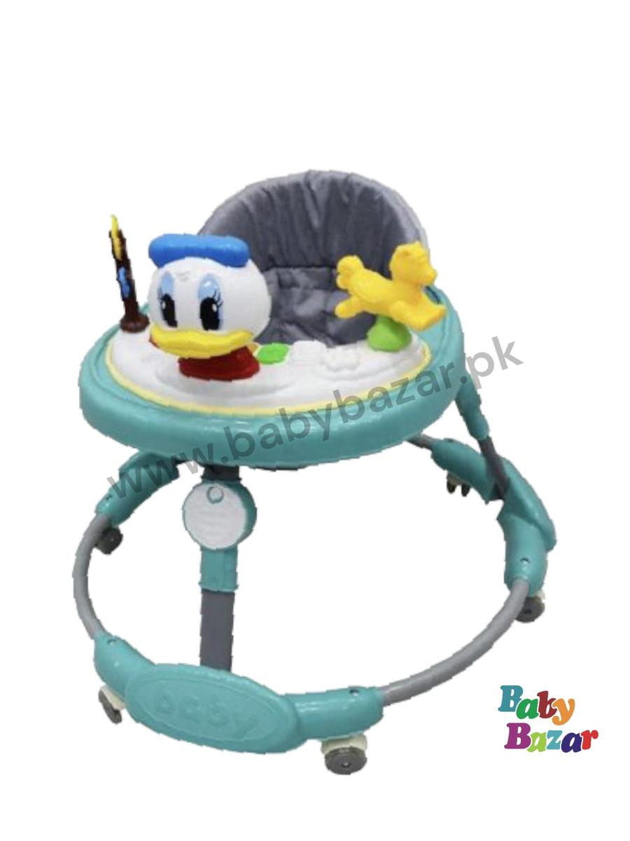 Kidzee Baby Walker for Kids, Foldable Kids Walker with 3 Height Adjust ...