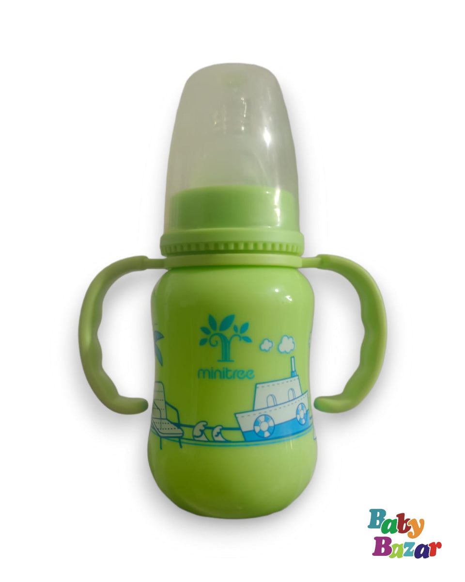 Minitree Brand Feeder For Baby In Light Green Color – Baby Bazar