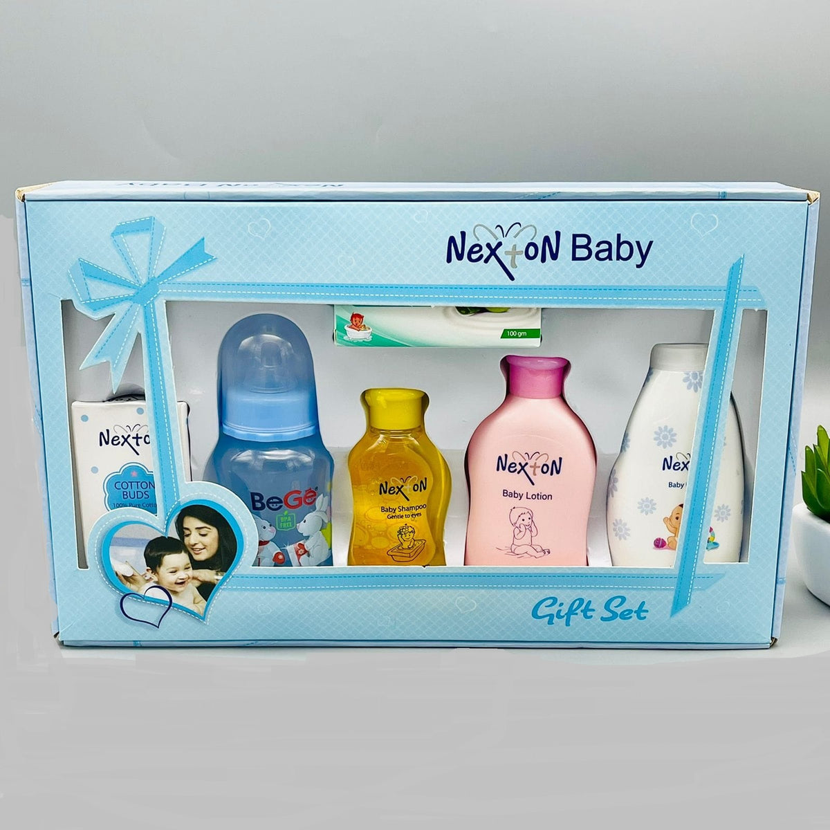 New Born Babies 6Pc Cosmetic Kit Set Of Nexton Brand – Baby Bazar