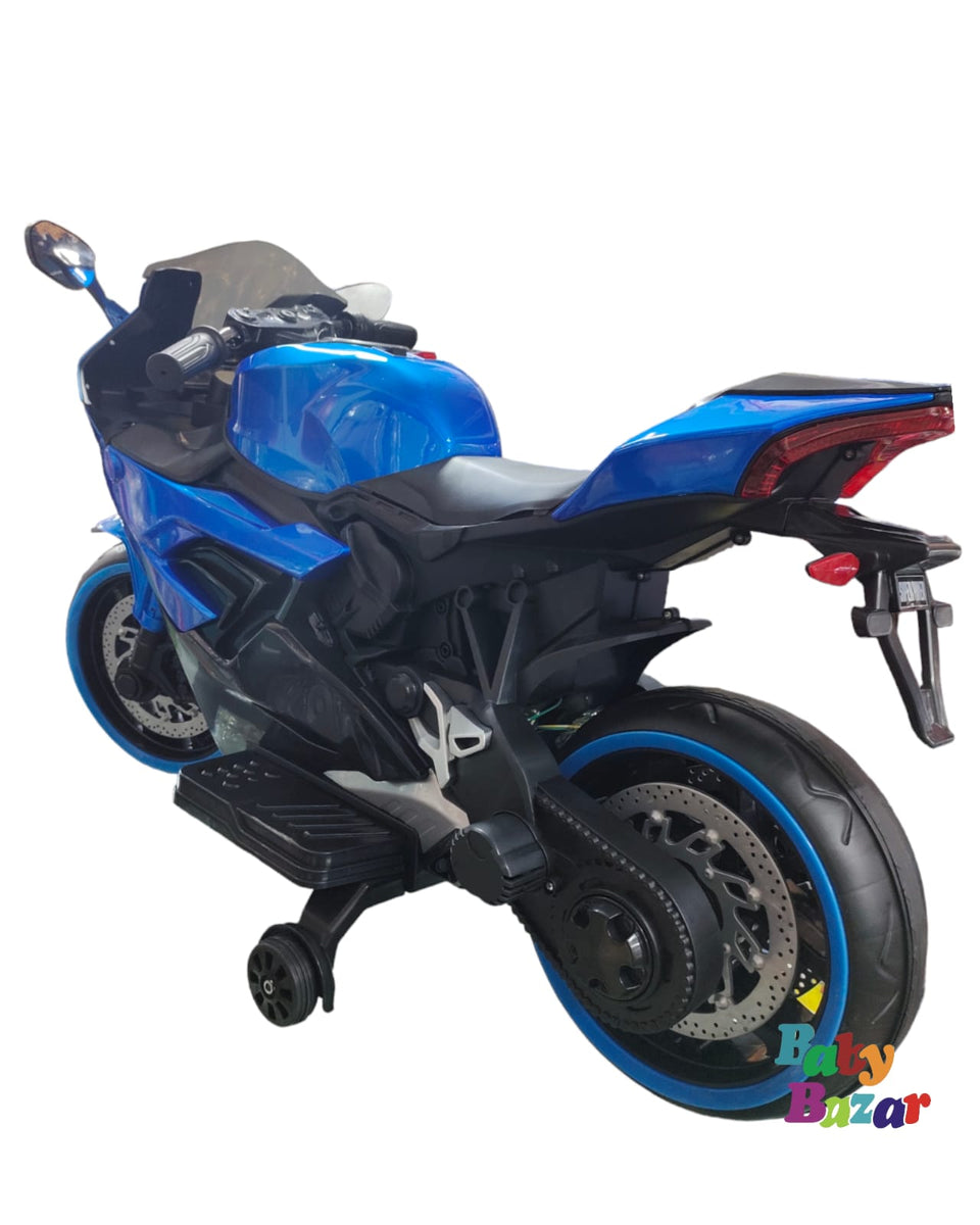 New Heavy Bike In Rubber Tyres For Children With Single Big Battery ...