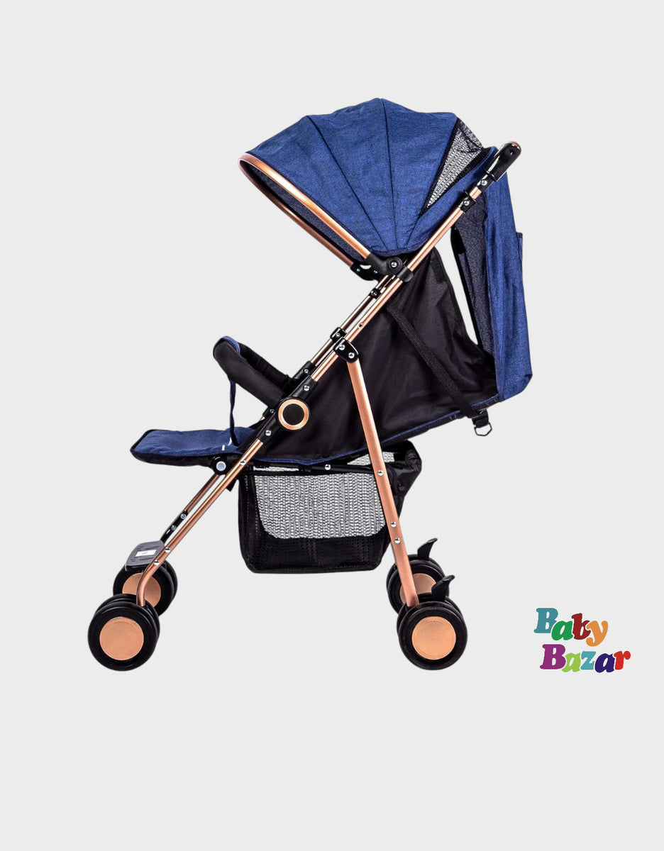 Foldable Strollers Baby Pushchair Carriage Multi-functional Baby Strol ...