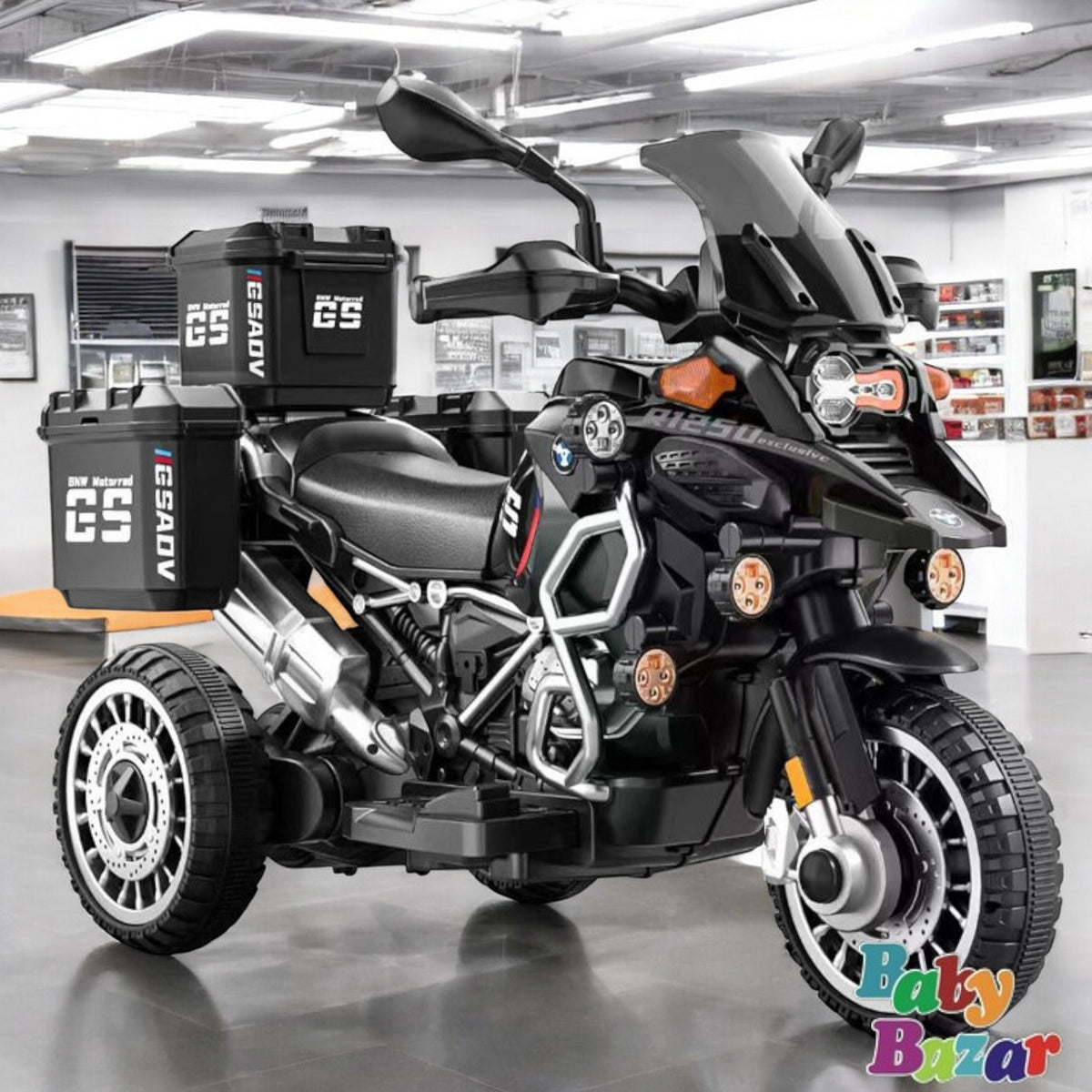 Electric Chargeable Bike For Kid Little Rider on an Adventure - Baby Bazar