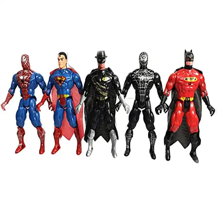 Pack Of 5 Super Power Hero Toy – Baby Bazar