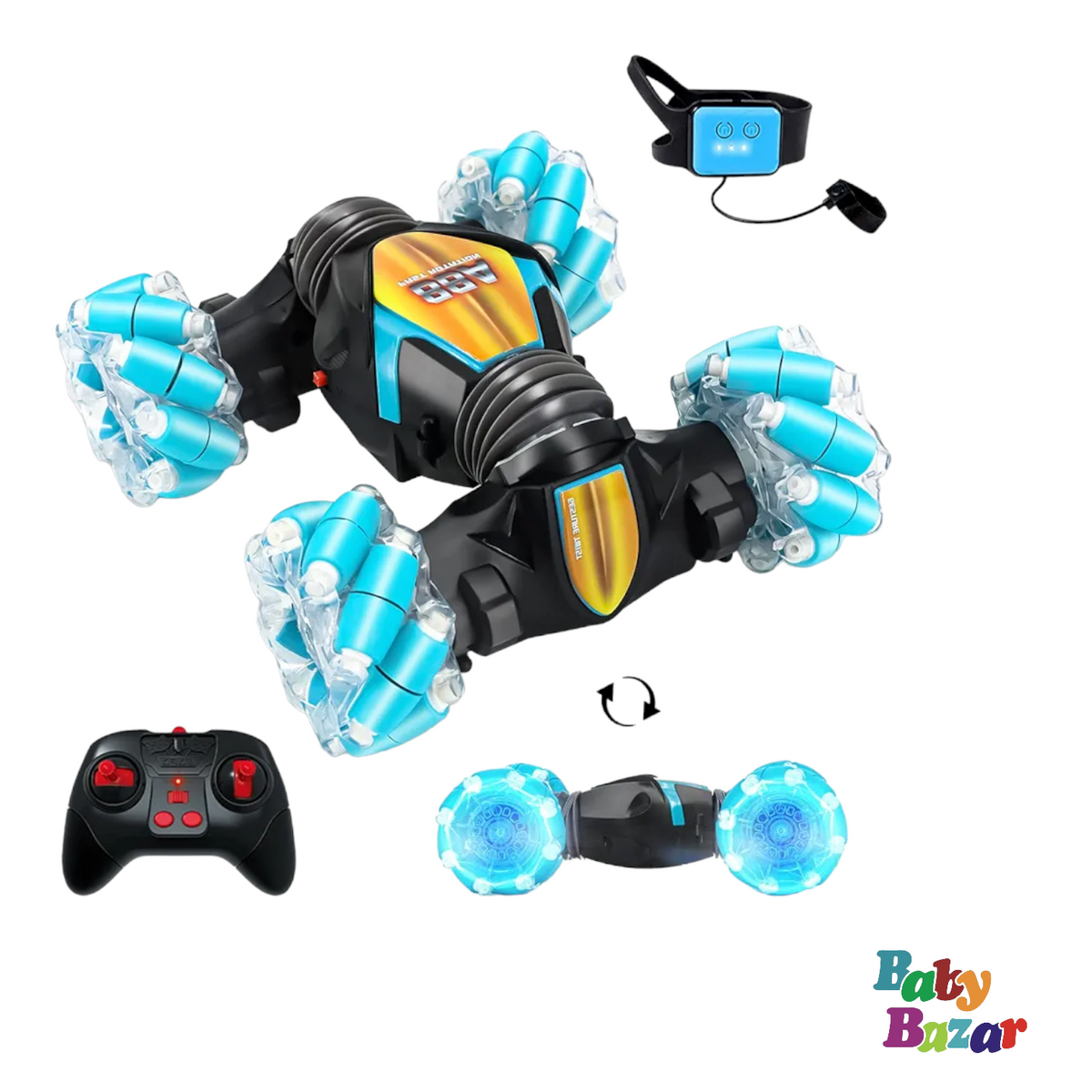 Remote Control Dancer Driving Double Sided Stunt Car – Baby Bazar