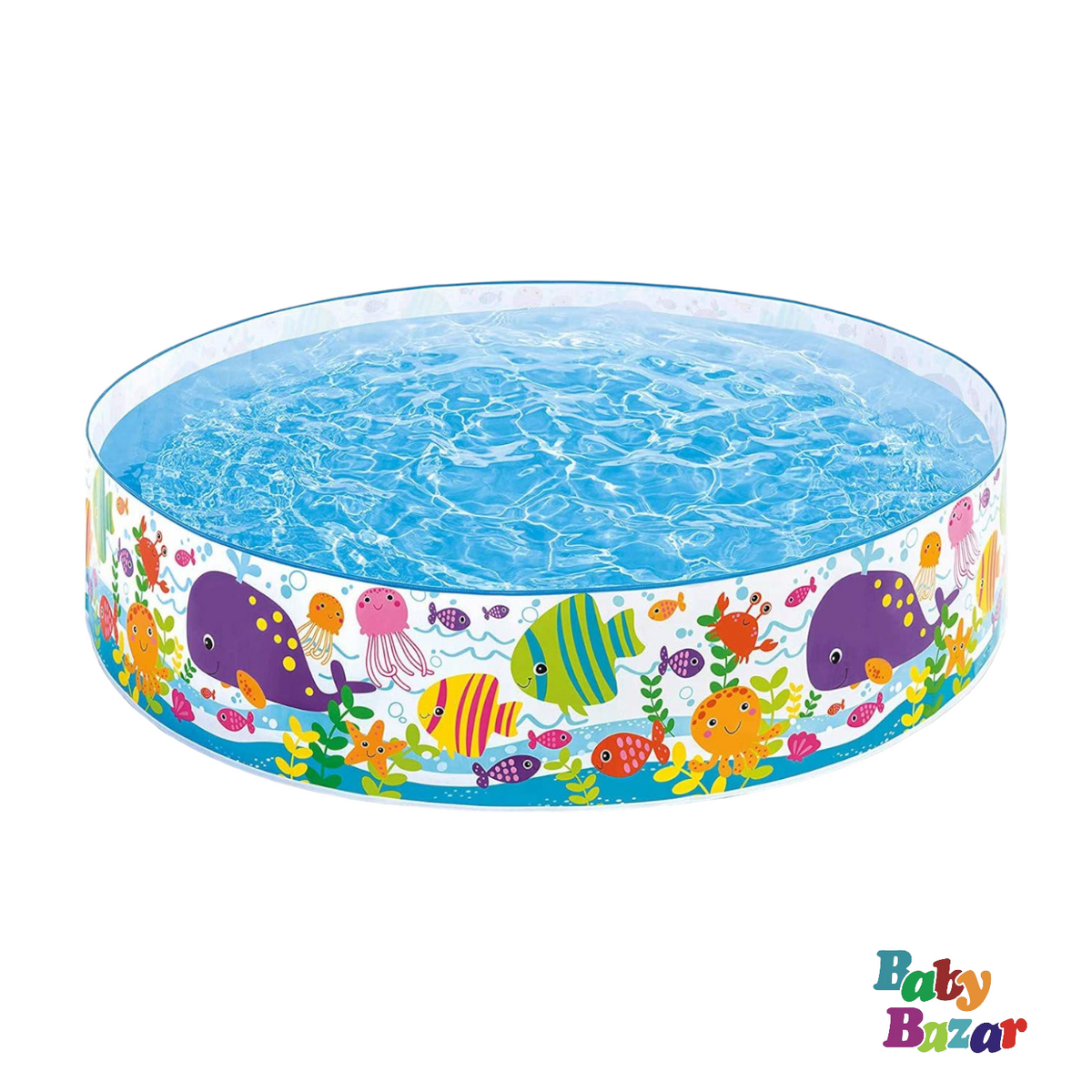 #56452 INTEX Ocean Play Snap Set Pool ( 6' x 1'3") – Baby Bazar