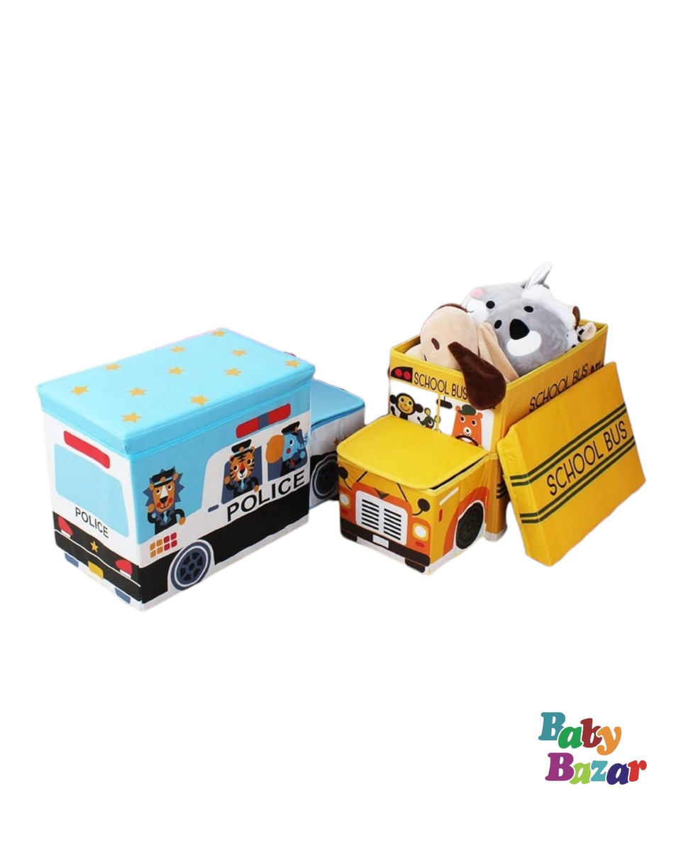 Police Mobile Shape Toy Storage Box – Baby Bazar
