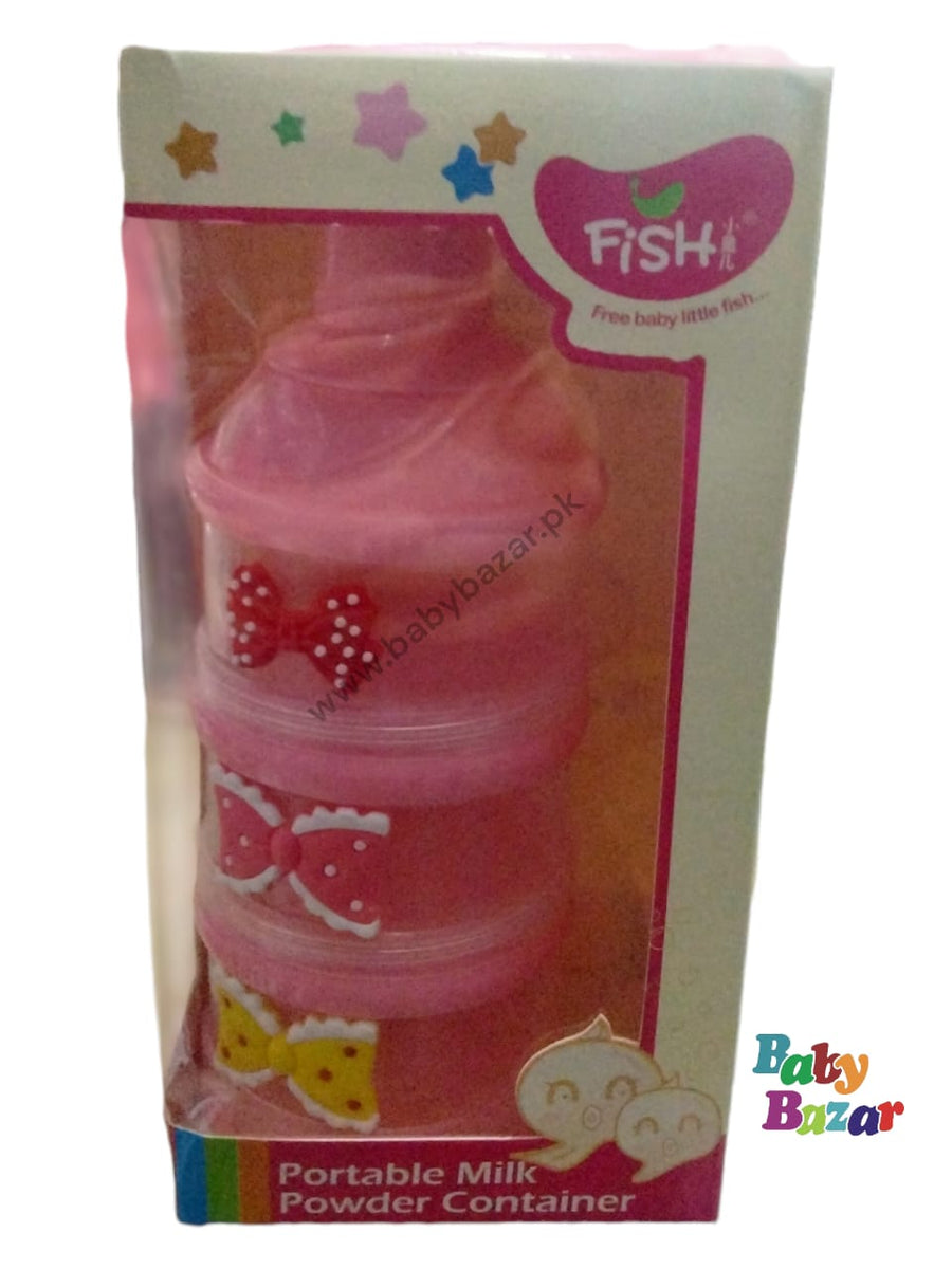 Portable Baby Milk Powder Container In 3 Layers – Baby Bazar