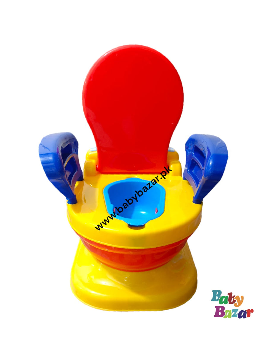 Potty Seat / Potty Tool In Imported Plastic For Children's Yellow Colo ...