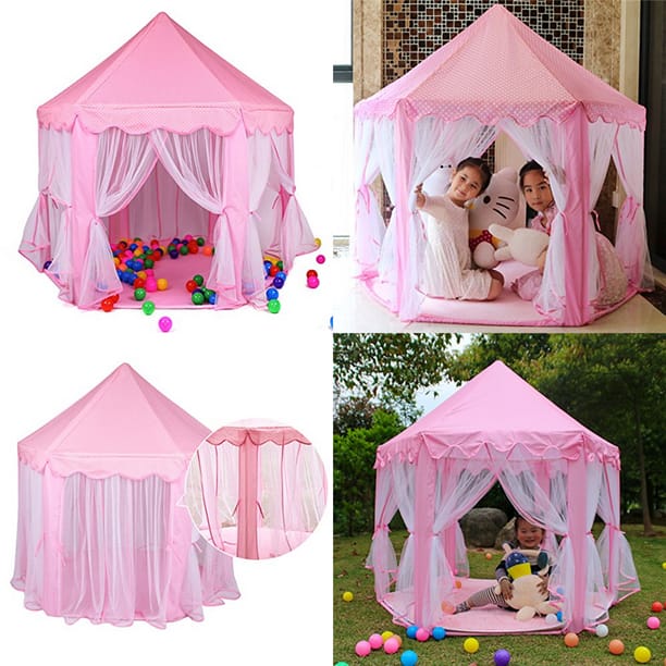 Princess Tent Large Castle Play Tent – Baby Bazar