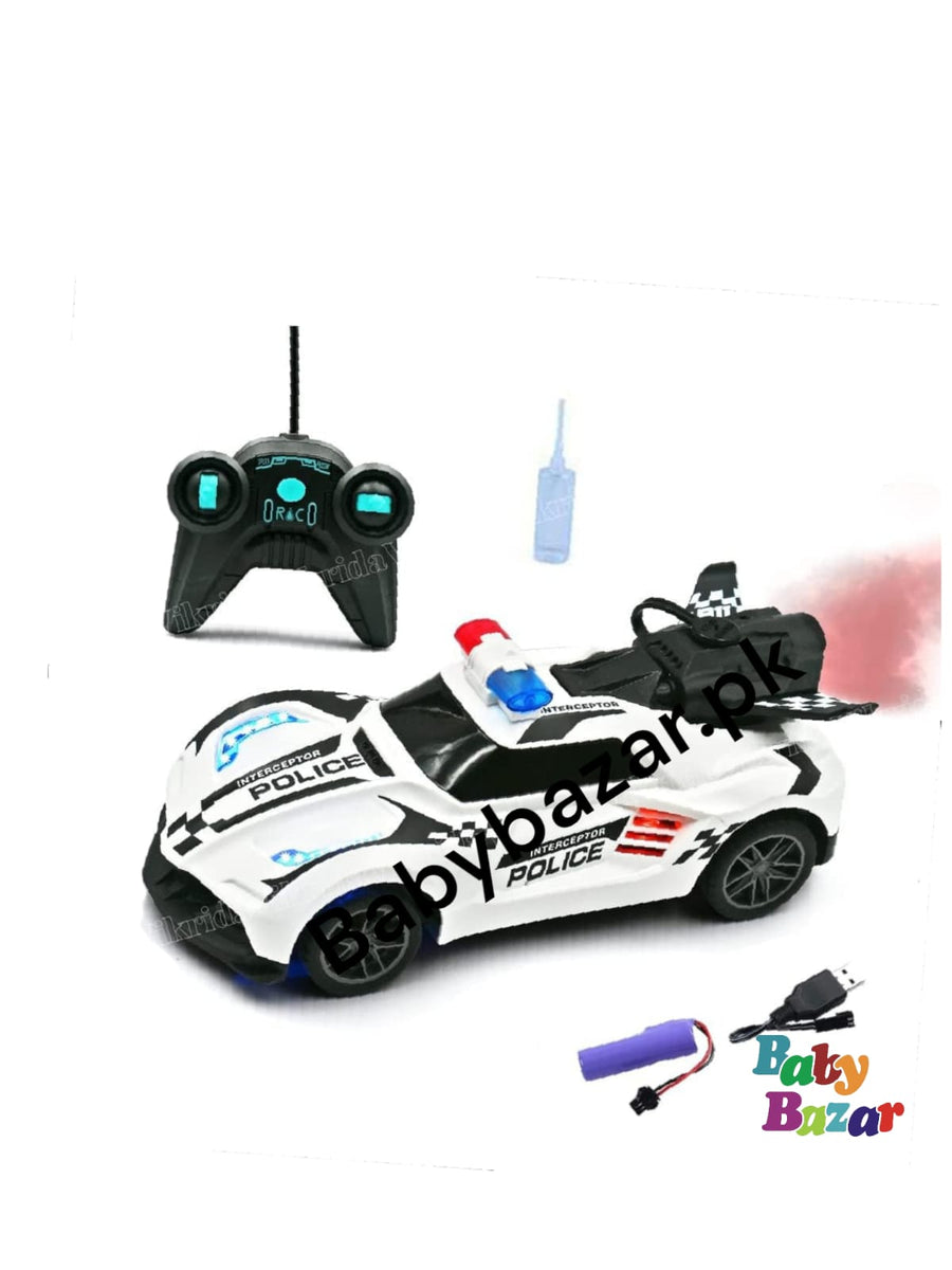 Spray RC Car Racing with Light Spray Remote Control Drift Car Toys ...