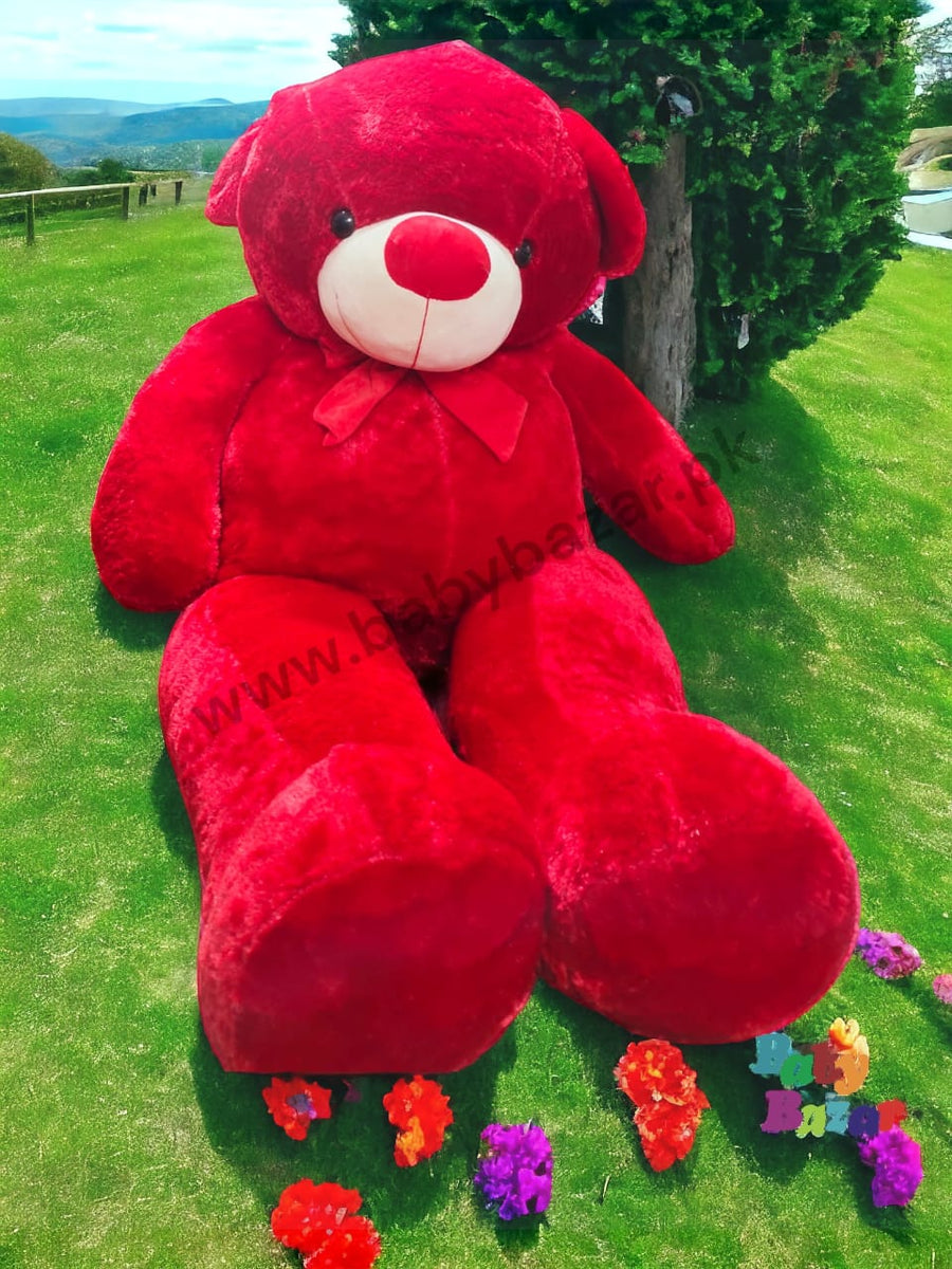 Giant Teddy Brand 6 Feet Life Size Ruby Red Big Plush Teddy Bear Bitsy ...