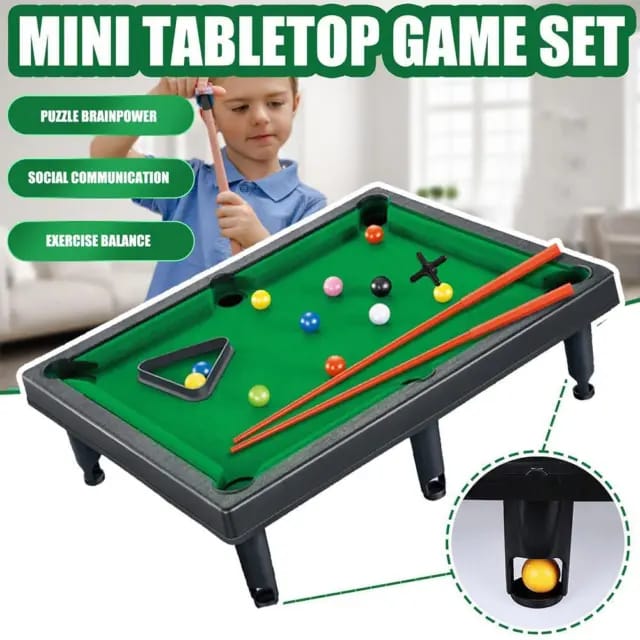 Billiard Snooker Game For Kids – Baby Bazar