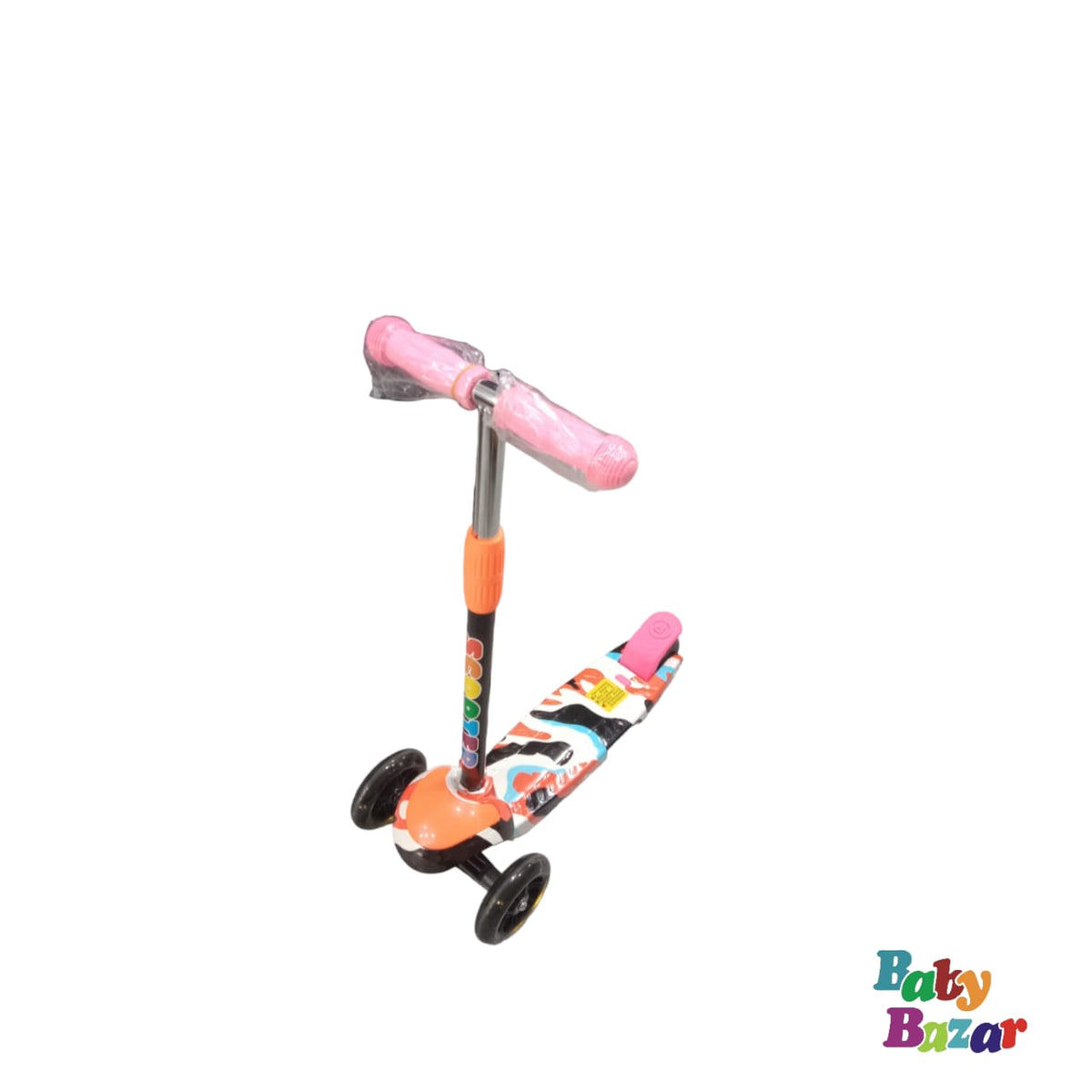 3 Wheel Adjustable Scooty For Kids – Baby Bazar