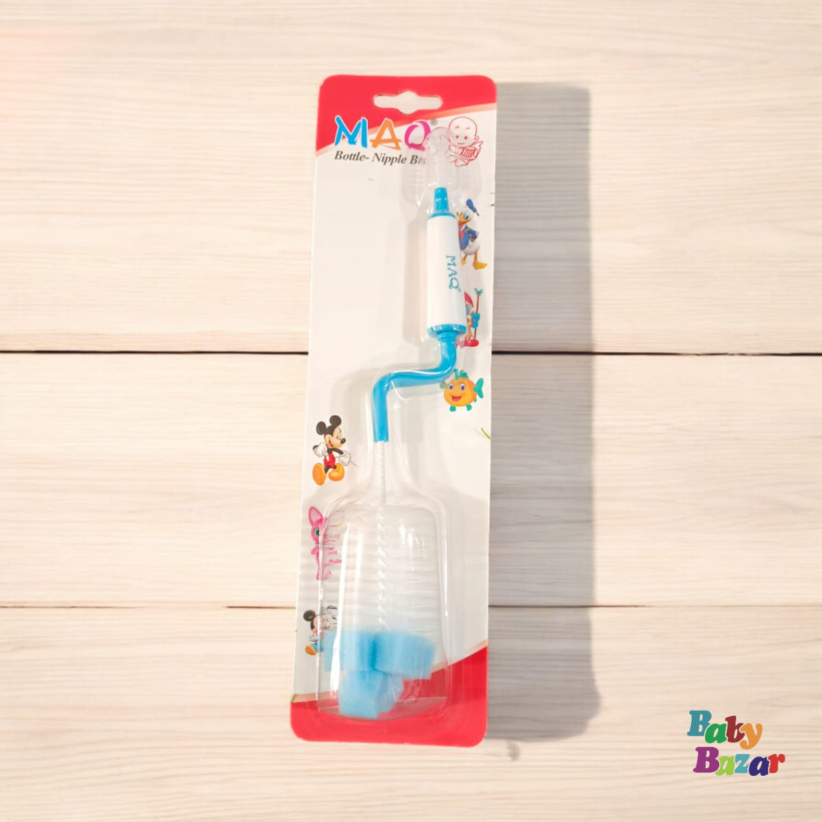 MAQ Feeder Bottle and Nipple Brush: Essential Cleaning Tool – Baby Bazar