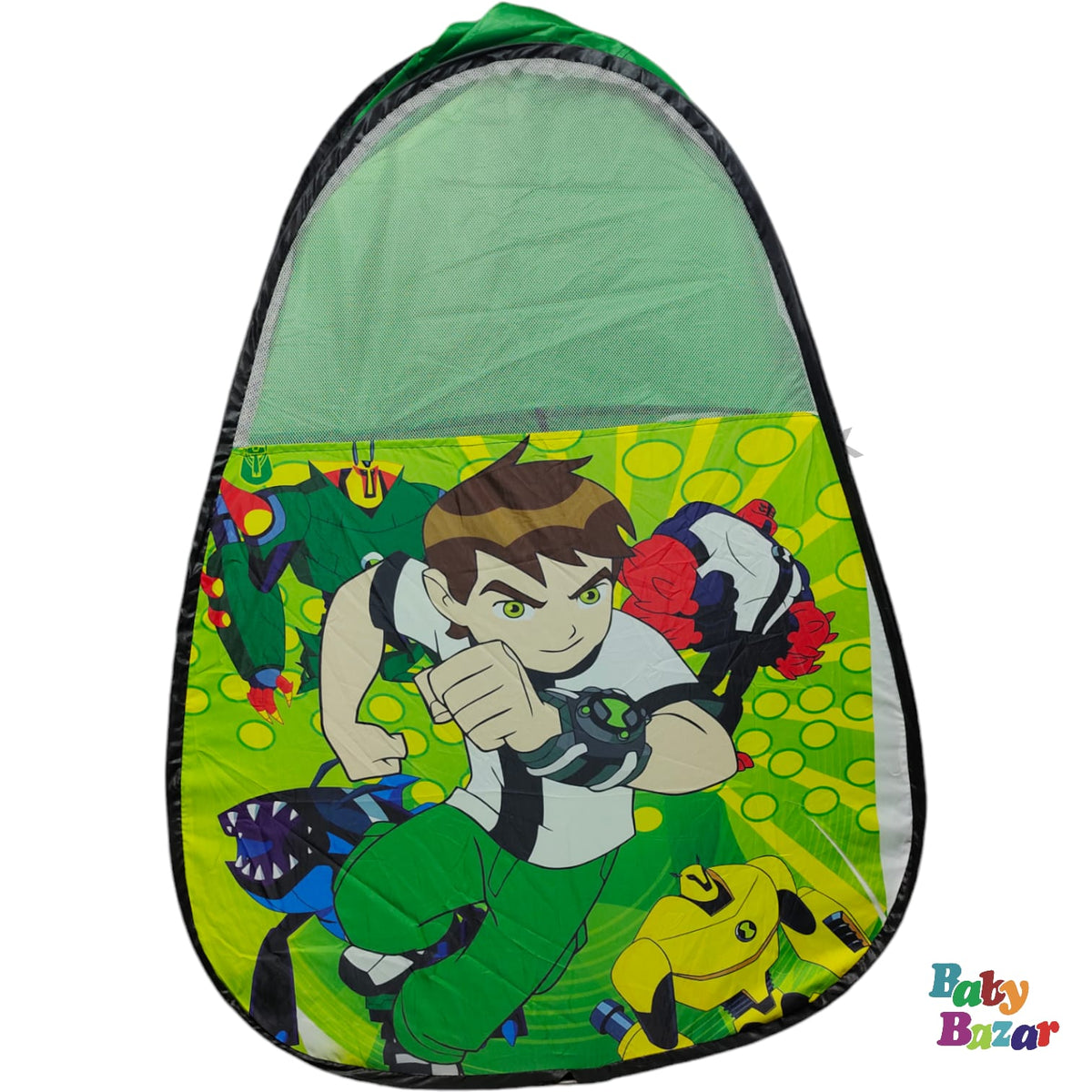 Ben 10 Print Beautiful Kids Tent House With 50 Color Full Balls For Ki ...