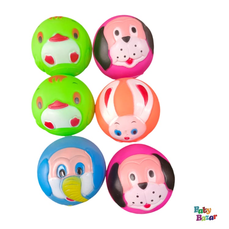 Bathing Baby Play Set Pack of 6 Pieces Color Full Balls Set for Kids ...