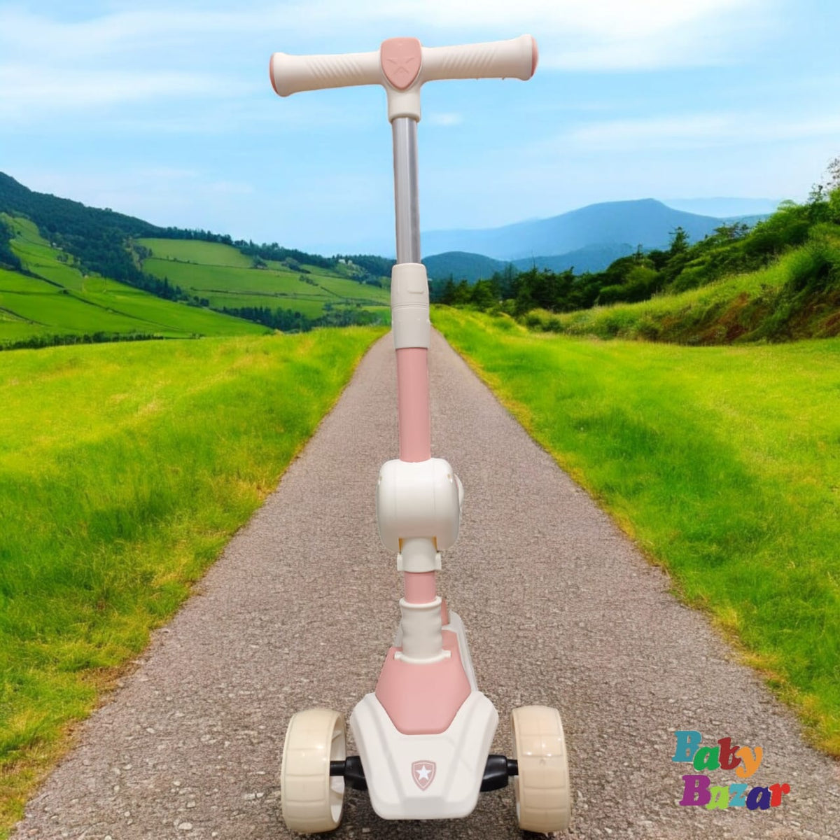 Kids Scotty Kids Adjustable Height and Removable Seat with 3 LED Wheel ...