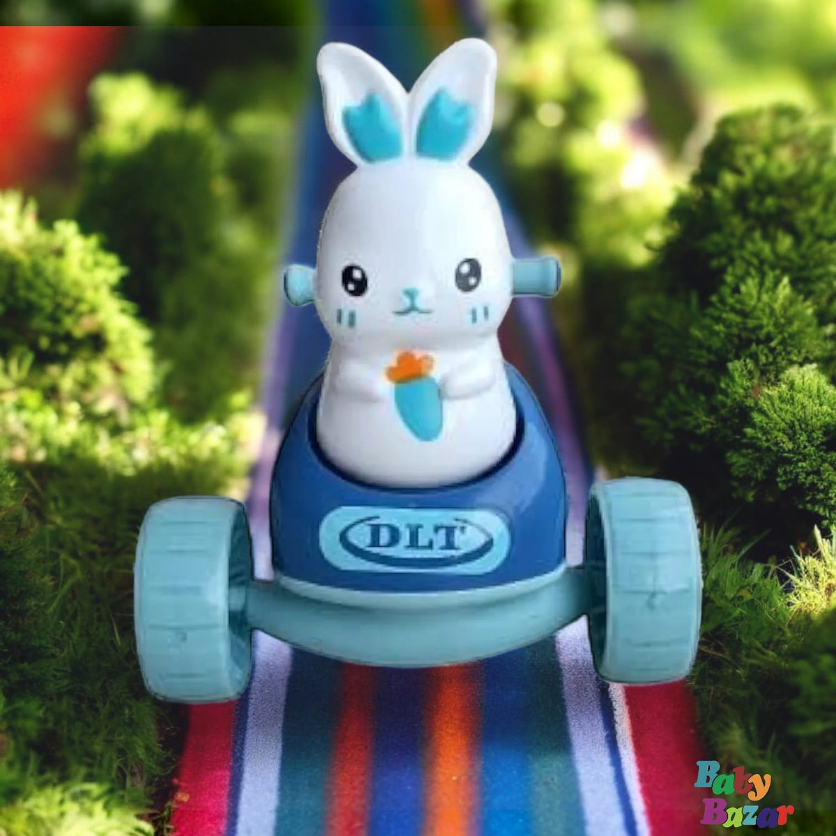 Easy Foldable Kids Scooty with Lights - Blue – Baby Bazar