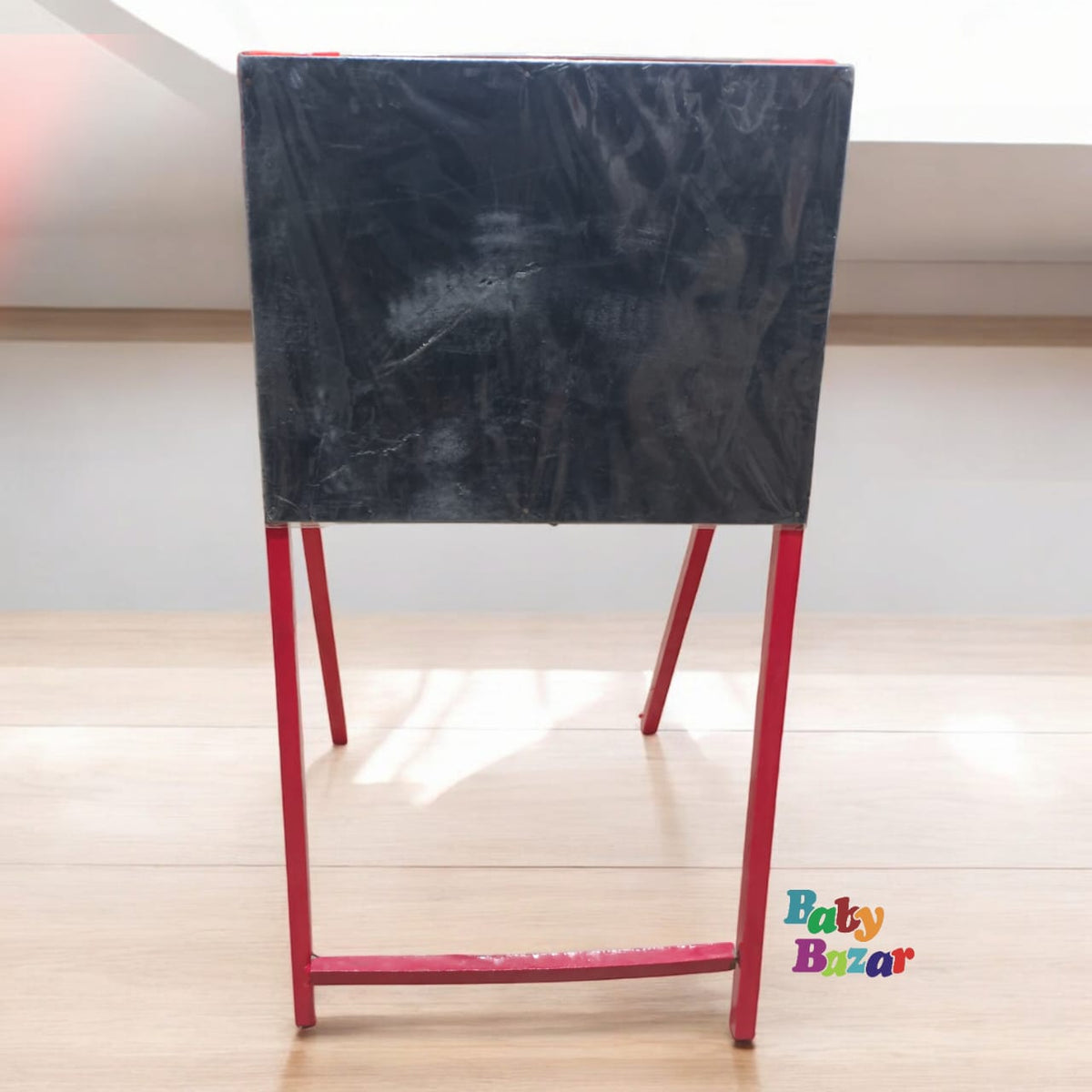 Openness – 2 in 1 Double Sided Kids Writing Board / Easel – White & Bl ...